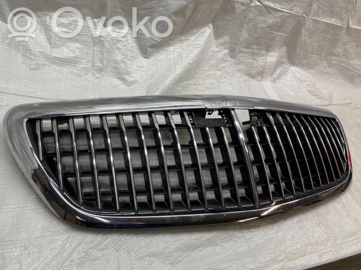 A2228805202 Mercedes-Benz S X222 Maybach Front bumper upper radiator ...
