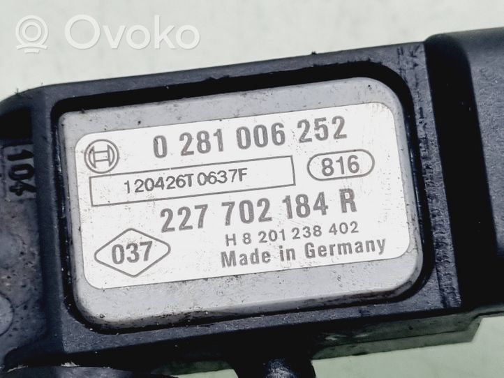 227702184R Renault Scenic III - Grand scenic III Pakokaasun paineanturi ...