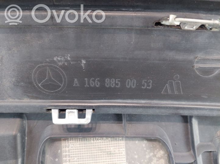 AXP14195 Mercedes-Benz ML W166 Moulure inférieure de pare-chocs arrière ...