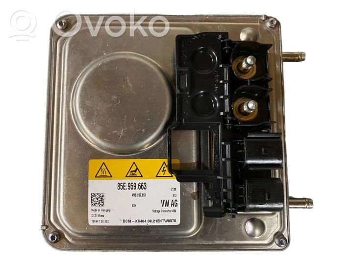 85E959663 Audi Q4 Sportback e-tron Voltage converter inverter, 164.71 ...