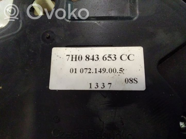 7H0843653CC Volkswagen Transporter - Caravelle T5 Sliding door lock, 55 ...