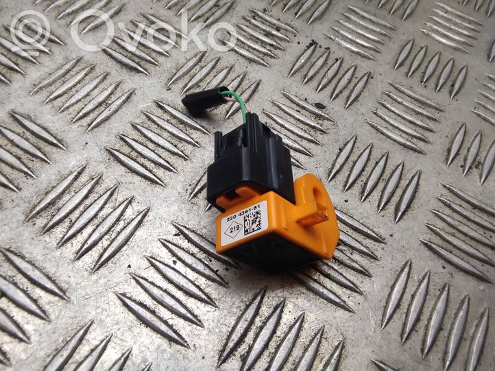 8200012555A Renault Espace - Grand espace IV Capteur de collision / impact de déploiement d ...