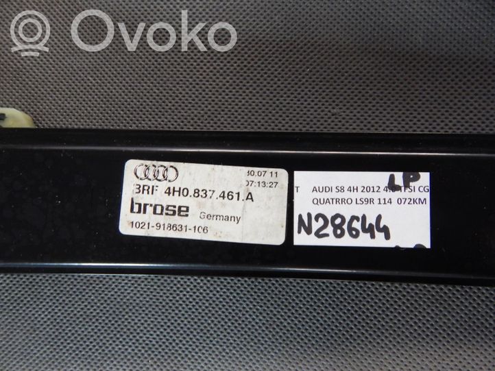 4H0837461A Audi A8 S8 D4 4H Front window lifting mechanism without ...