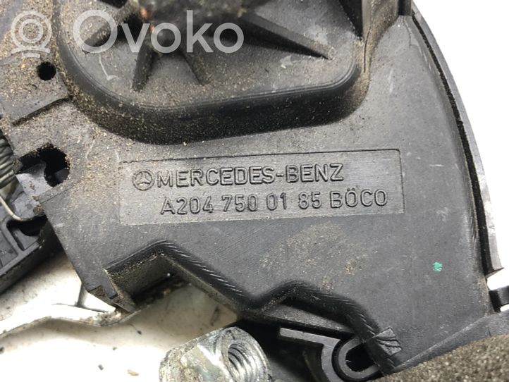 A2047500185 Mercedes-Benz C W204 Tailgate/trunk/boot lock/catch/latch ...