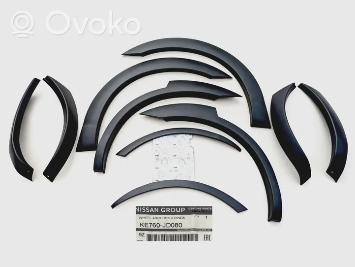 KE760-JD080 Nissan Qashqai Apdailinė galinio bamperio juosta, 449.18 ...