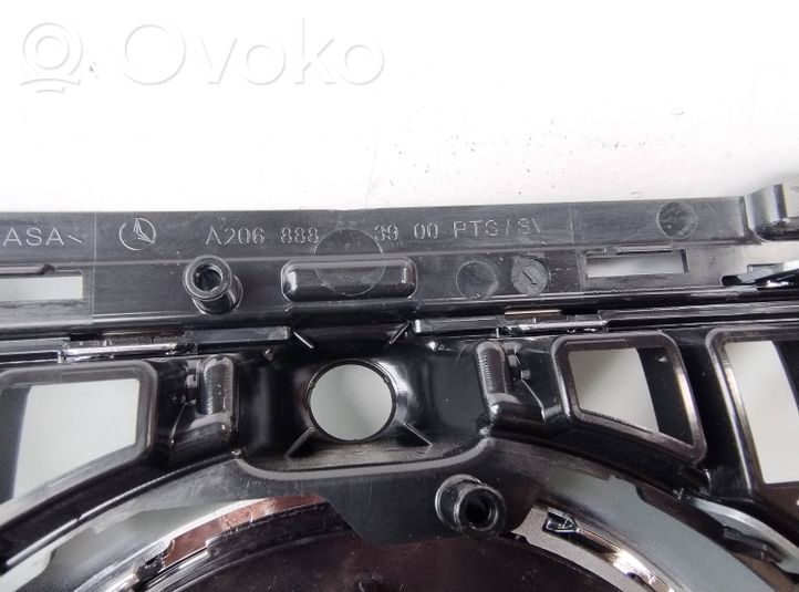 A2068883900 Mercedes-Benz C W206 Grille calandre supérieure de pare ...