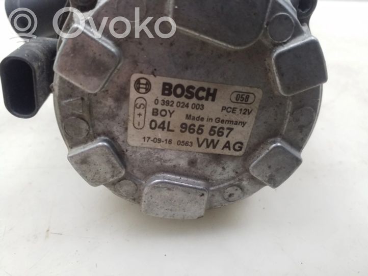 04L965567 Volkswagen Golf VII Electric auxiliary coolant/water pump, 48 ...