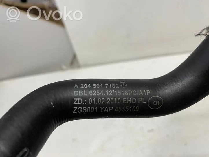 A2045017182 Mercedes-Benz C W204 Engine coolant pipe/hose, 10.00 € | RRR
