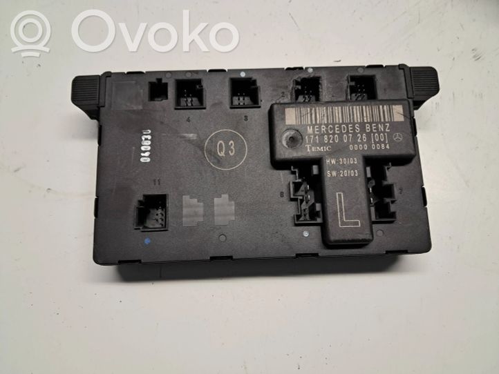 1718200726 Mercedes-Benz SLK R171 Door control unit/module, 262.01 € | RRR