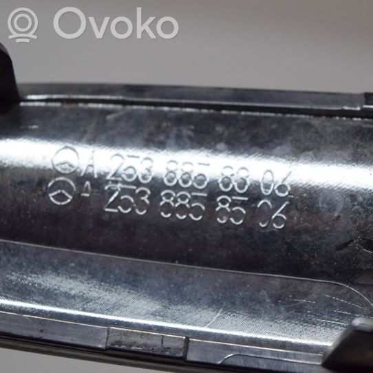 GTV154818 Mercedes-Benz GLC X253 C253 Rear bumper trim bar molding ...