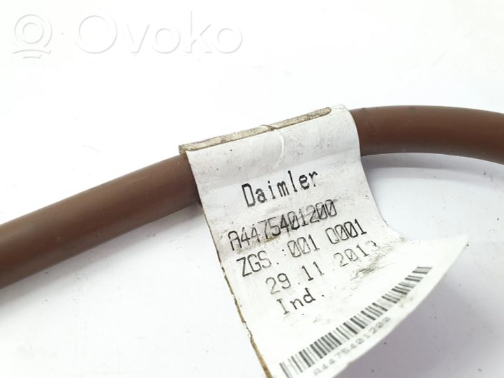 A4475401200 Mercedes-Benz Vito Viano W447 Negative earth cable (battery ...