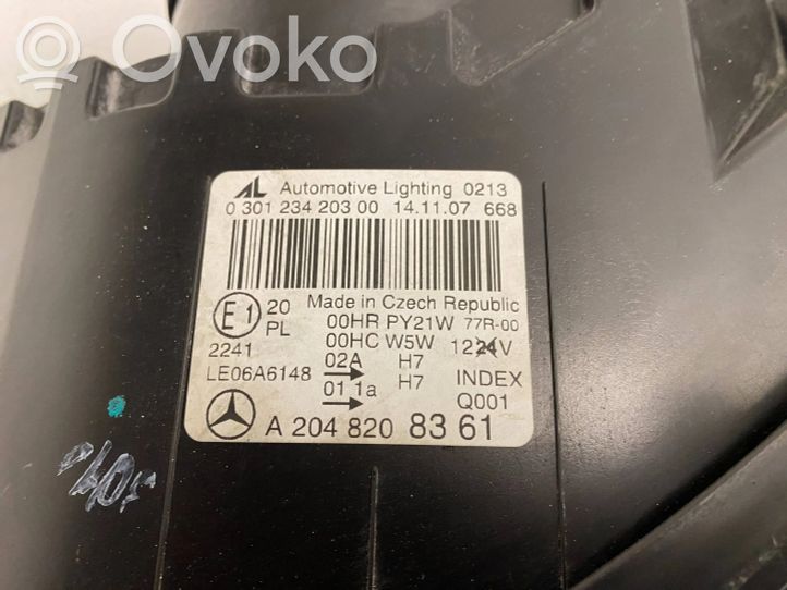 A2048208361 Mercedes-Benz C W204 Phare frontale, 200.87 € | OVOKO