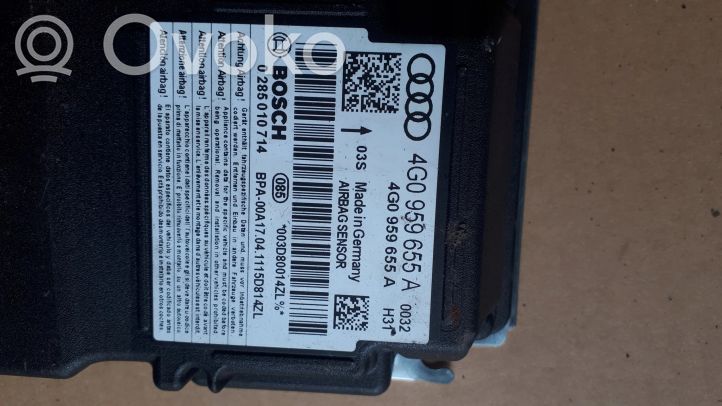 4G0959655A Audi A6 S6 C7 4G Airbag control unit/module, 51.14 € | RRR