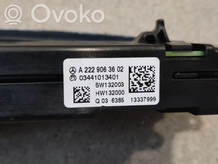 A2229063602 Mercedes-Benz S C217 Climate control unit, 80.00 € | RRR