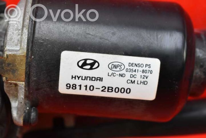 98110-2B000 Hyundai Santa Fe Front wiper linkage and motor, 12.88 € | RRR