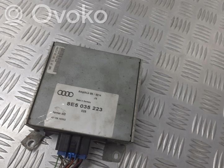 8E5035223 Audi A4 S4 B6 8E 8H Endstufe Audio-Verstärker, 10.59 € | RRR