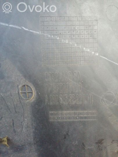 A2928855322 Mercedes-Benz GLE (W166 - C292) Grille inférieure de pare ...