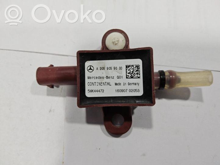 A2059059000 Mercedes-Benz C W205 Capteur de collision / impact de ...