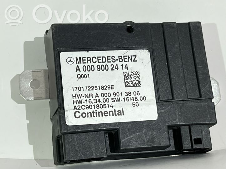 A0009002414 Mercedes-Benz C W205 Fuel injection pump control unit ...