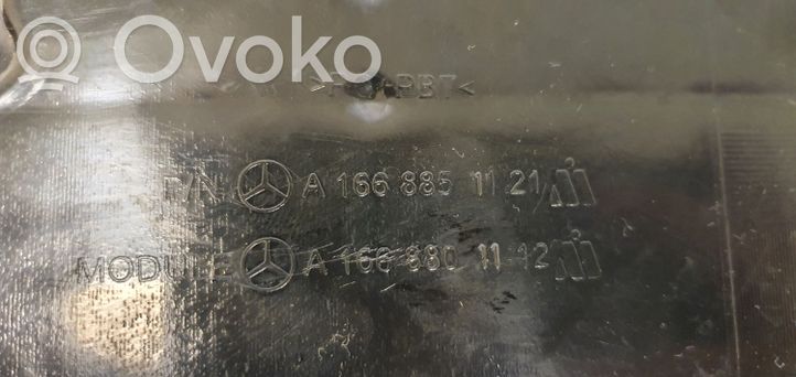 A1668851121 Mercedes-Benz ML W166 Rear bumper mounting bracket, 45.00 ...