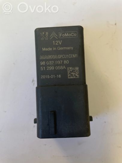 9803299780 Ford Mondeo MK V Glow plug pre-heat relay, 25.00 € | RRR