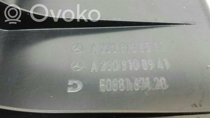 RGM9683 Mercedes-Benz SL R230 Glove box set A2308100329 - Used car part ...