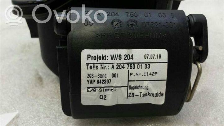 A2047500103 Mercedes-Benz C W204 Bouchon, volet de trappe de réservoir ...