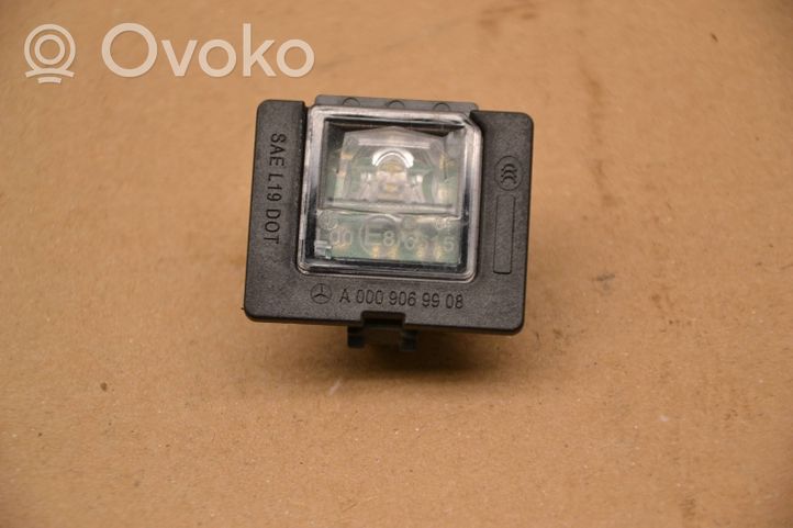 A0009069908 Mercedes-Benz EQS V297 Trunk door license plate light bar ...