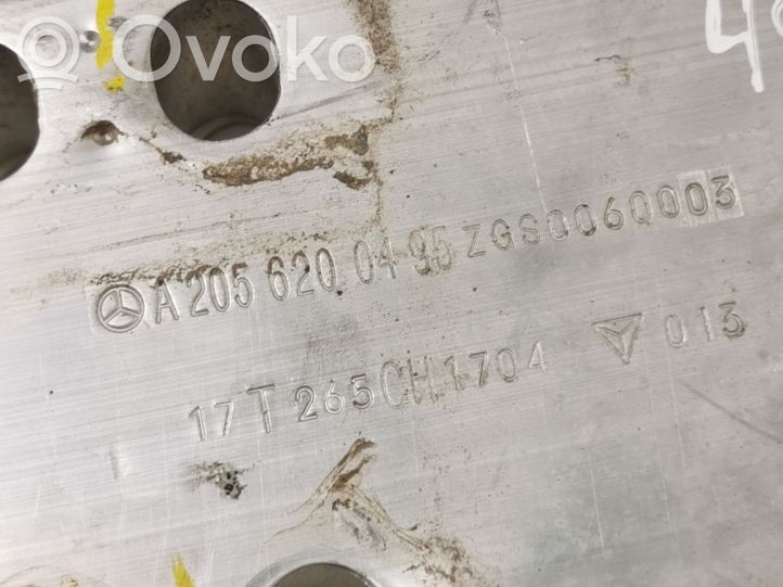 A2056200495 Mercedes-Benz C W205 Bottom radiator support slam panel, 44 ...