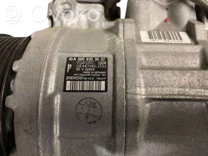 A0008303802 Mercedes-Benz GLE (W166 - C292) Ilmastointilaitteen ...