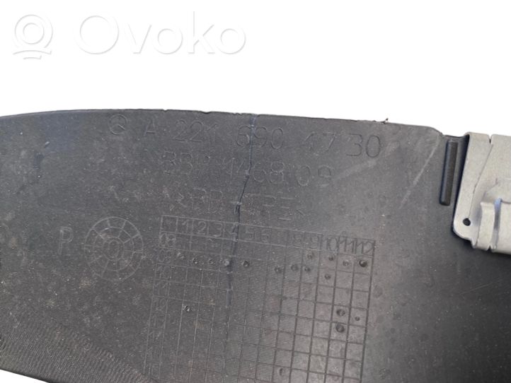 A2216901730 Mercedes-Benz S W221 Front wheel arch liner splash guards ...