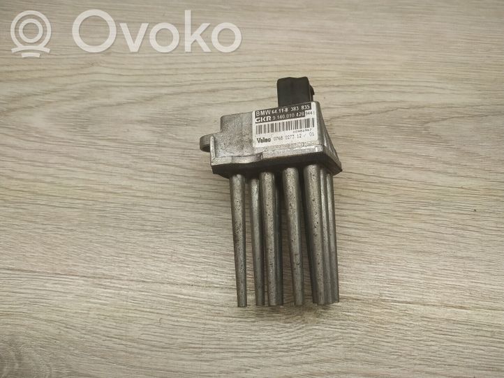 UOM3195 BMW 3 E46 Résistance moteur de ventilateur de chauffage ...