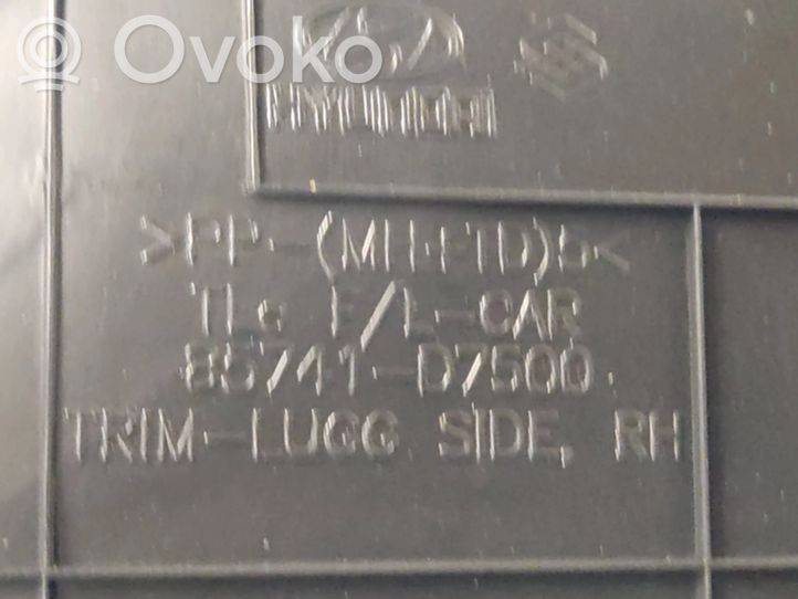 85741D7500 Hyundai Tucson TL Garniture panneau latérale du coffre, 99. ...
