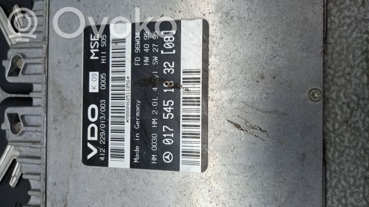 Mercedes-Benz Vito Viano W638 Engine control unit/module ECU, 47.16 € | RRR