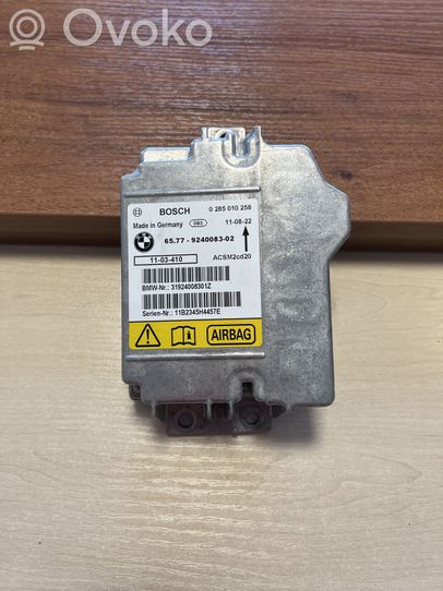 9240083 BMW X5 E70 Module de contrôle airbag, 31.13 € | OVOKO