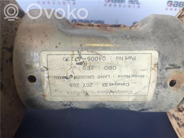 400647130 Toyota Land Cruiser (J120) Filtre à particules catalyseur FAP ...