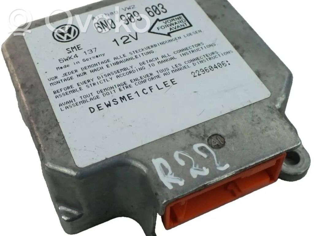 6N0909603 Volkswagen PASSAT B7 Module de contrôle airbag, 1,41 € | OVOKO
