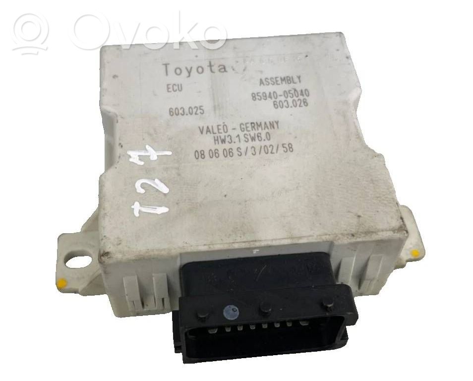 8594005040 Toyota Avensis T250 Other control units/modules, €17.32 | RRR