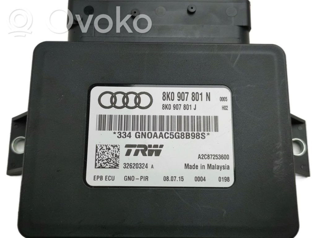 8K0907801P Audi A4 S4 B8 8K Hand brake control module, €100.00 | RRR