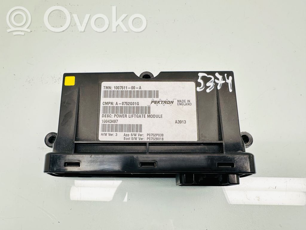 1007511-00-A Tesla Model S Tailgate/trunk control unit/module, €58.18 | RRR