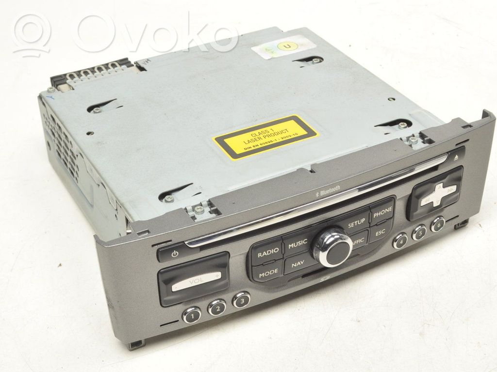 96661987XH Peugeot 308 Radio/CD/DVD/GPS head unit, €93.88 | RRR