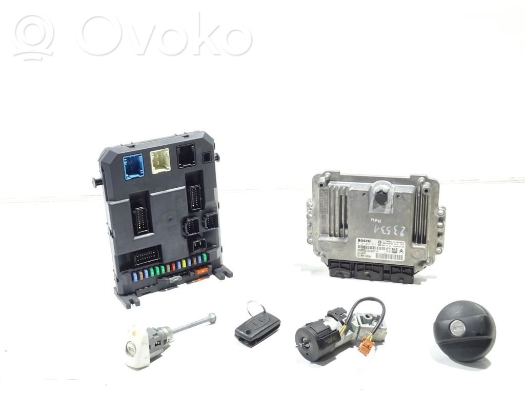 1943CE Peugeot 207 Engine ECU kit and lock set, €200.00 | RRR