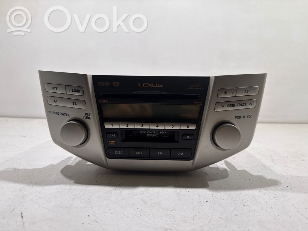 8612048A90 Lexus RX 330 - 350 - 400H Radio/CD/DVD/GPS head unit, €44.00 ...