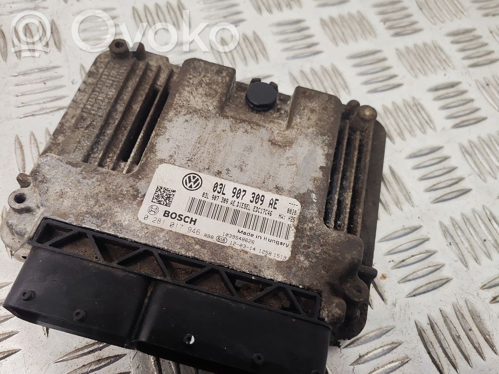 03L907309AE Volkswagen PASSAT B7 Calculateur moteur ECU, 98,00 € | OVOKO