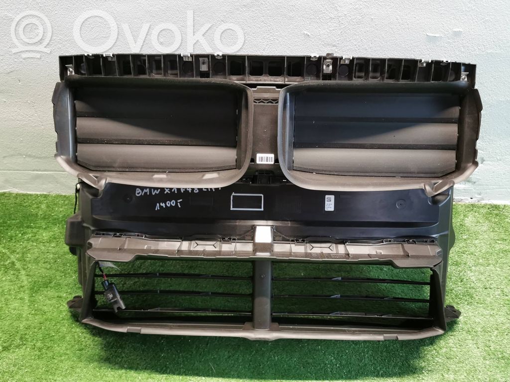 9491560-DAN BMW X1 F48 F49 Déflecteur d'air de radiateur de ...
