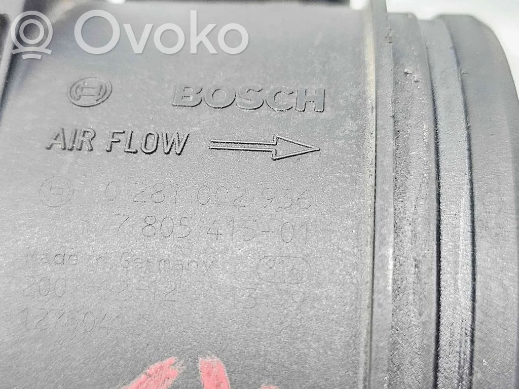 780541501 BMW X3 E83 Mass air flow meter, €26.66 | RRR