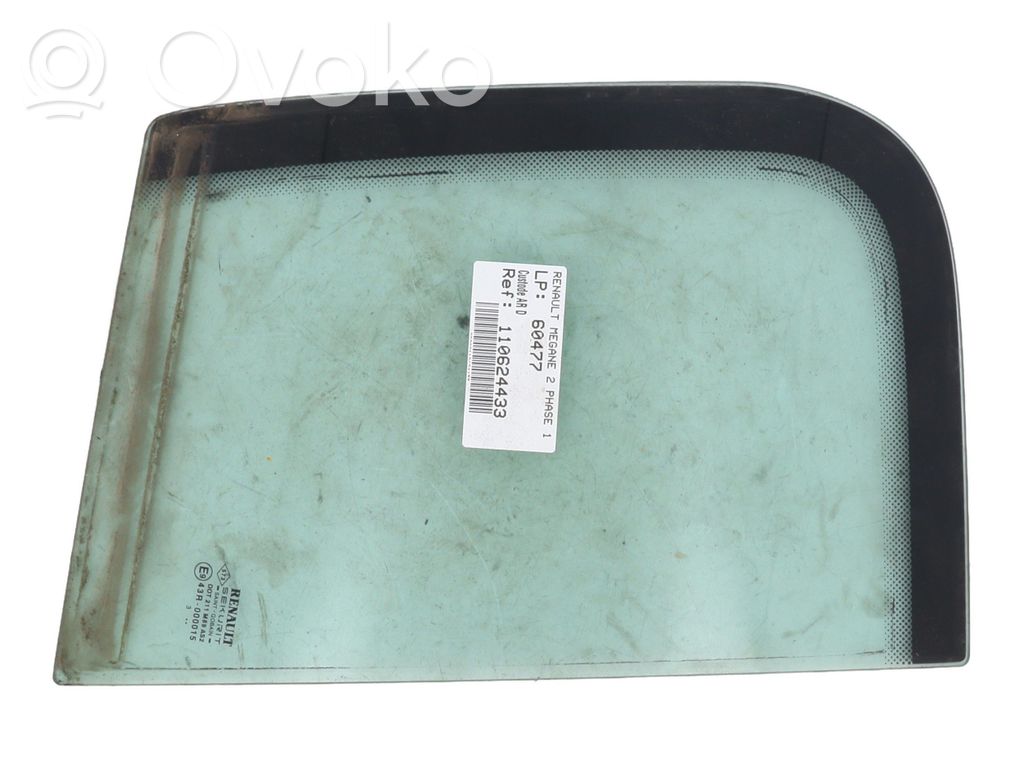 8200043708 Renault Megane II Rear vent window glass, €44.00 | RRR