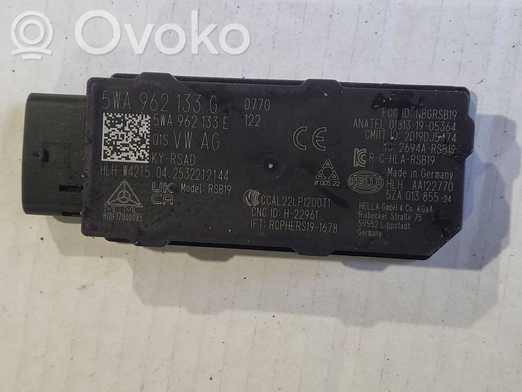5WA962133G Volkswagen Tiguan Module unité de contrôle d'antenne, 25,65 ...