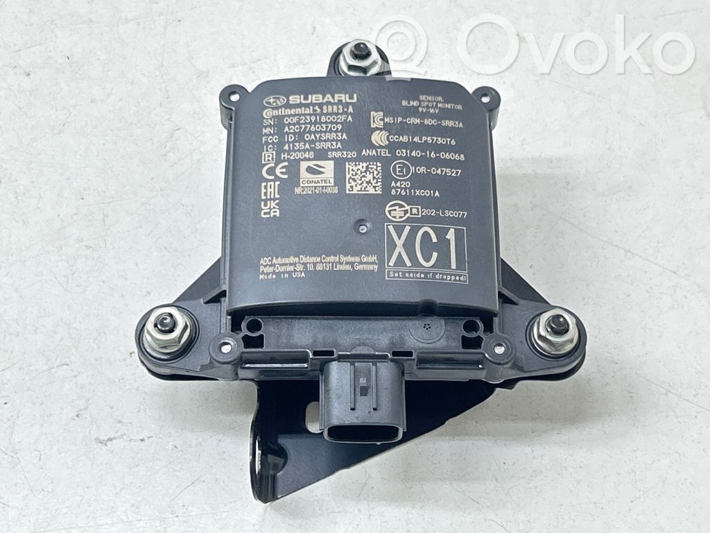87611XC01A Subaru Crosstrek III Capteur radar d'angle mort, 250,00 ...