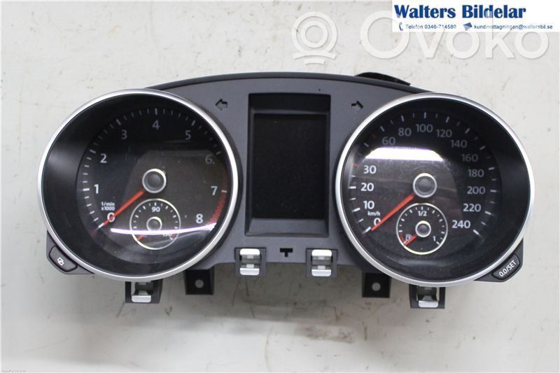 5K0920860HX Volkswagen Golf VI Compteur de vitesse tableau de bord, 145 ...